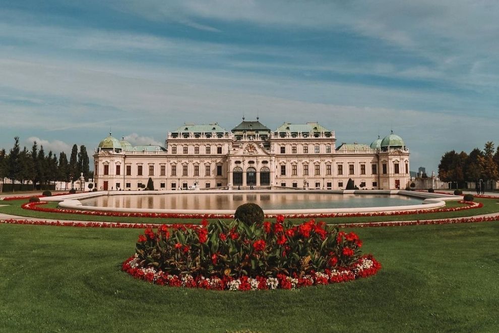 Il castello del Belvedere, una finestra su Vienna, che ospita il Bacio ...
